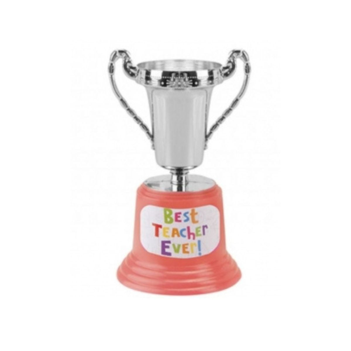 Best Teacher Ever Plastic Trophy 13cm – HamperWell