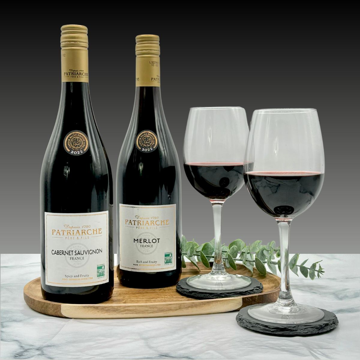 Patriarche Red Wine Duo Gift Set – HamperWell