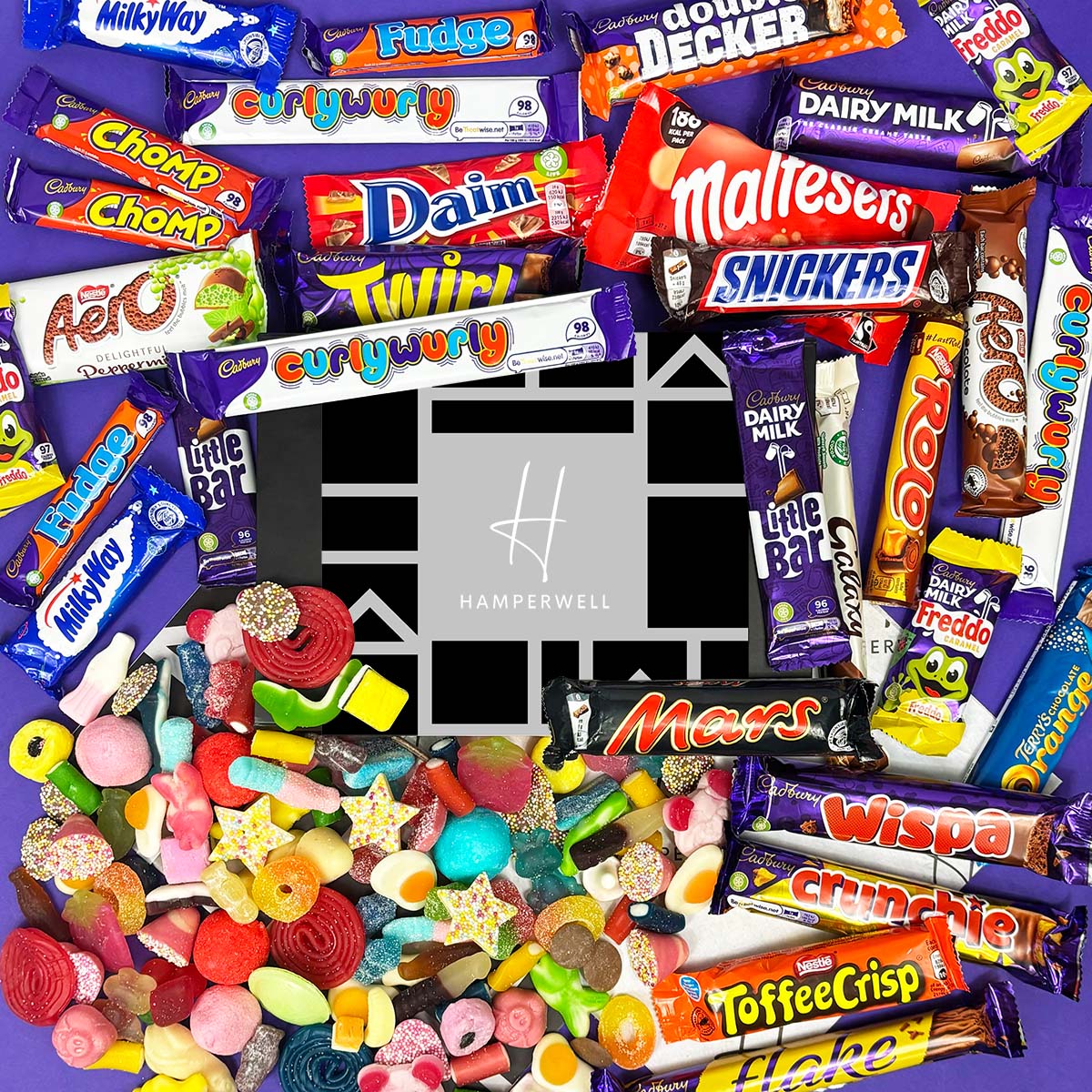 Chocolate Lovers & Ultimate 1kg Pick N Mix Signature Gift Hamper ...
